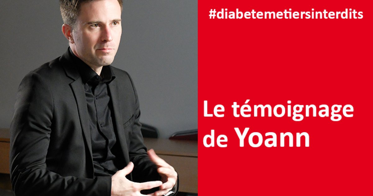 Découvrez le témoignage de Yoann | Fédération Française des Diabétiques